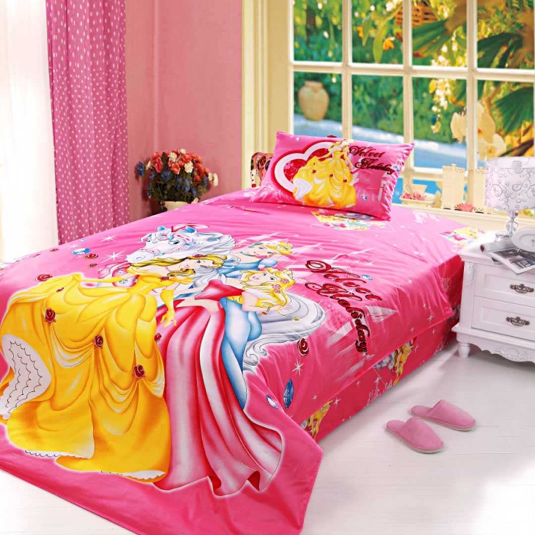 Little Girls Bedding Set 4pcs Twin Size EBeddingSets Little Girls Bedding Set 4pcs Twin Size EBeddingSets