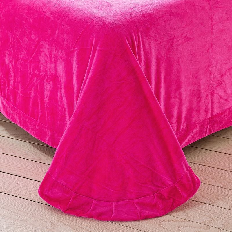 Victoria's Secret Velvet Warm Lace Embroidery Bedding Set LGMX