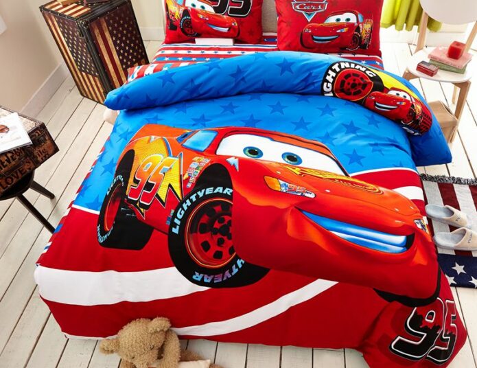 Cars Movie Themed Bedding Set