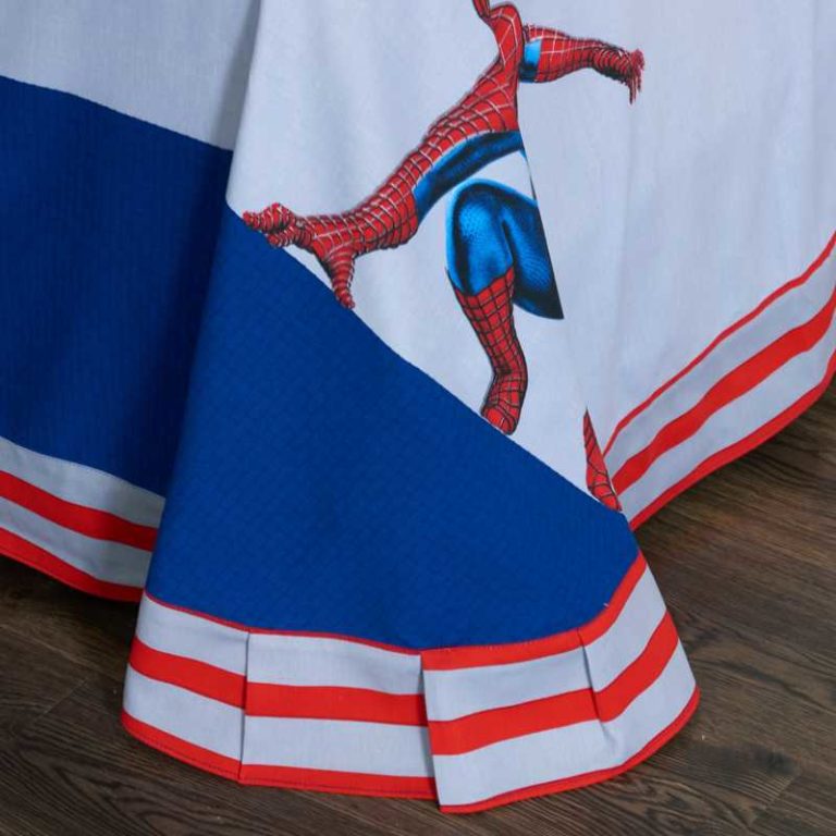 Fashionable Blue Color Spider Man Bedding Set