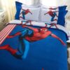 Fashionable Blue Color Spider Man Bedding Set