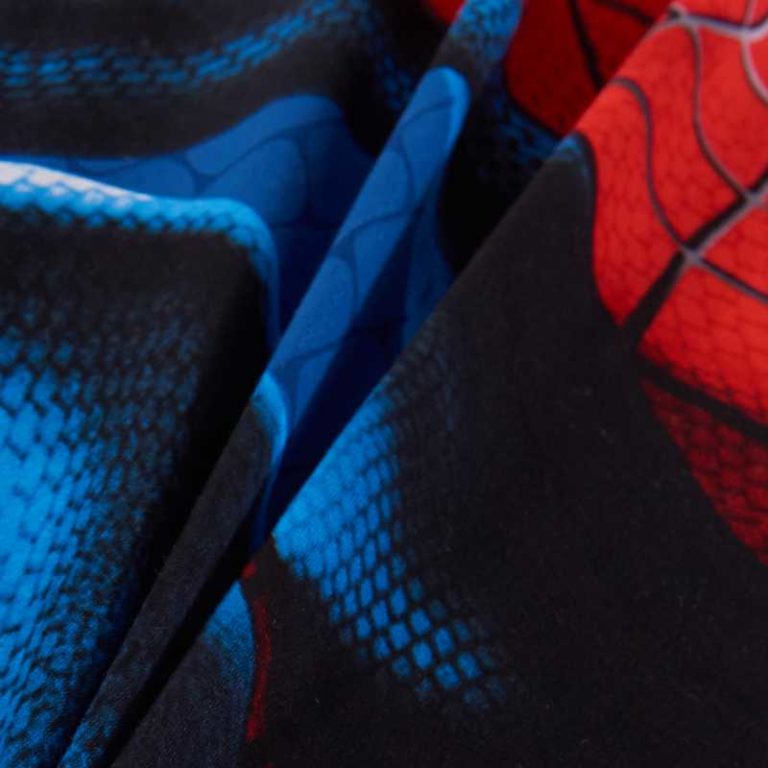 Fashionable Blue Color Spider Man Bedding Set