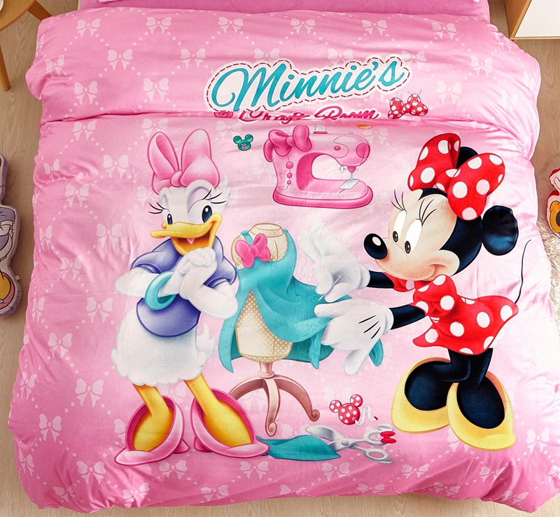 Pink Disney Minnie Mouse Teen Bedding Set