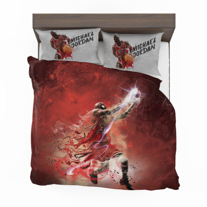 Michael Jordan Nba Basketball Bedding Set