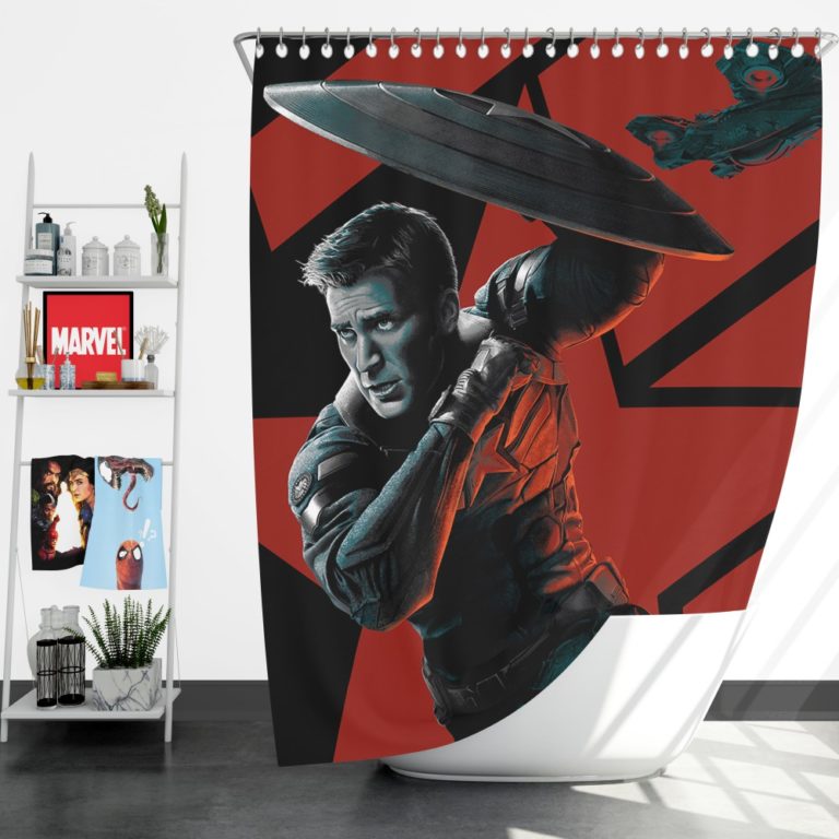 Captain America Chris Evans Marvel Comics Curtain