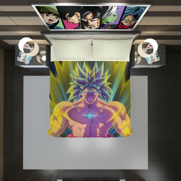Broly Dragon Ball Japanese Anime Duvet Cover