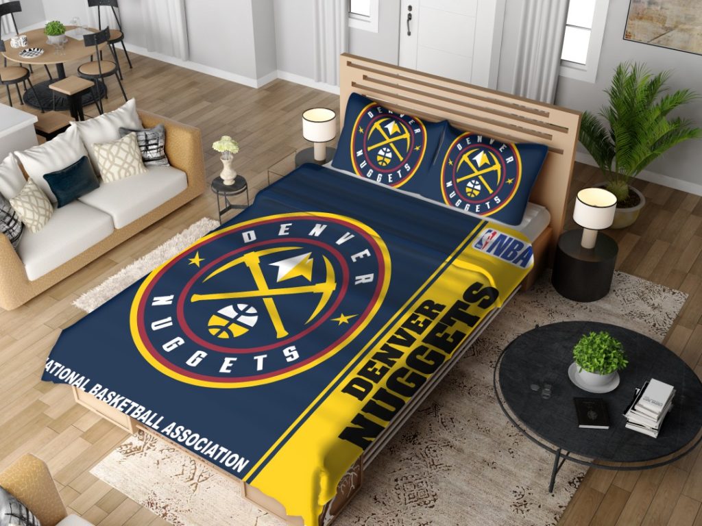 Denver Nuggets NBA Basketball Bedding Set