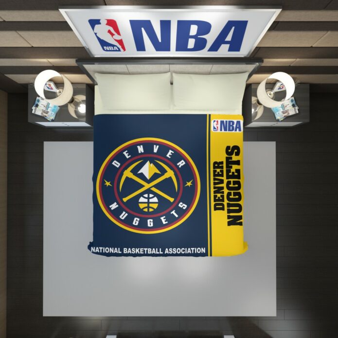 Denver Nuggets NBA Basketball Duvet Cover