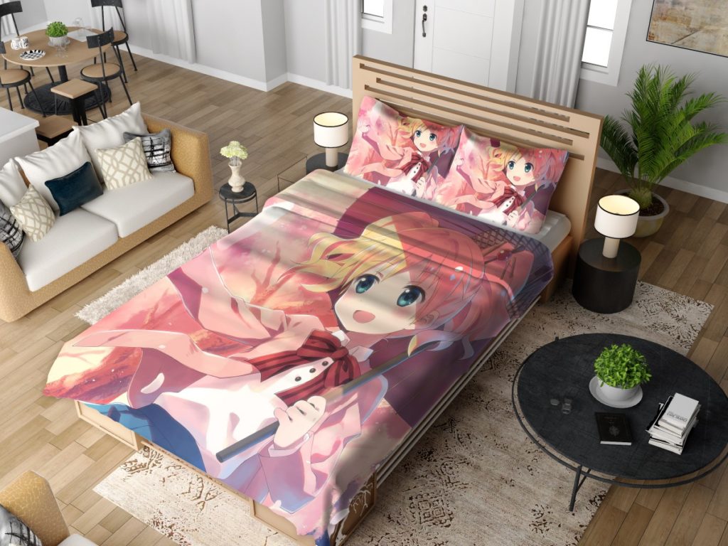 Kiniro Mosaic Tatsuya Yuuki Japanese Anime Bedding Set