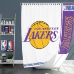 Los Angeles Lakers NBA Basketball Bedroom Window Curtain