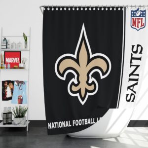 NFL New Orleans Saints Bedroom Curtain