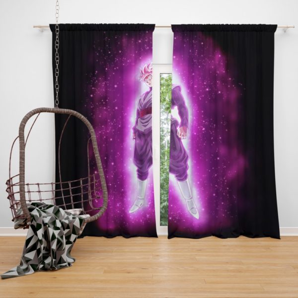 Super Saiyan Rose Goku Black Dragon Ball Super Shower Curtain