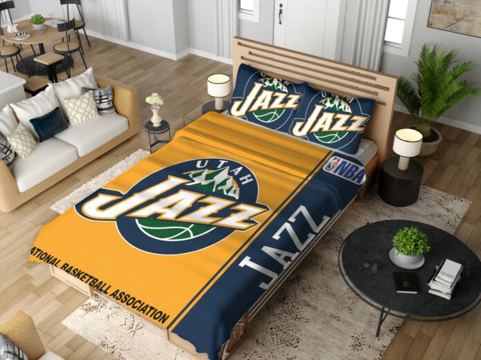 Utah Jazz NBA Basketball Bedding Set