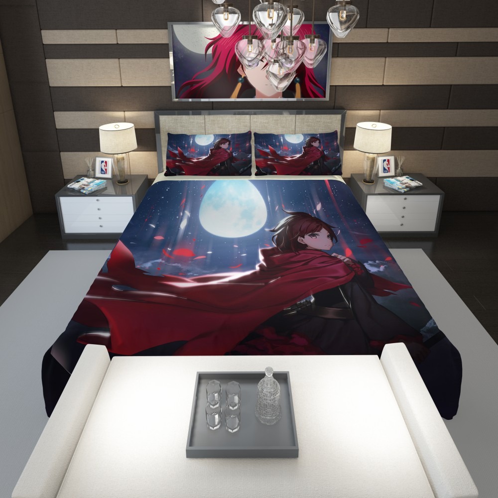 Ruby Rose Rwby Custom Anime Comforter