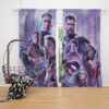 Avengers Endgame Movie Marvel Comics Shower Curtain