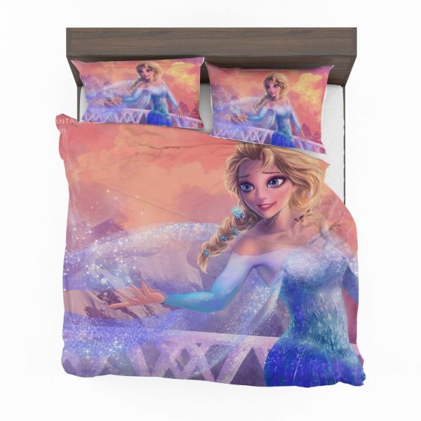 Elsa In Frozen 2 Movie Bedding Set
