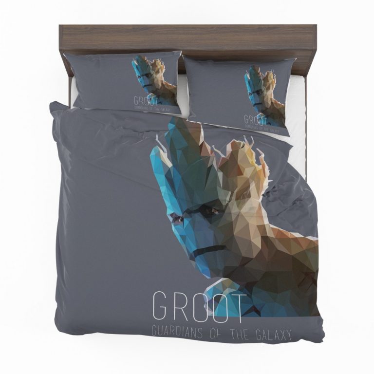 Groot In Guardians Of The Galaxy Movie Marvel Bedding Set