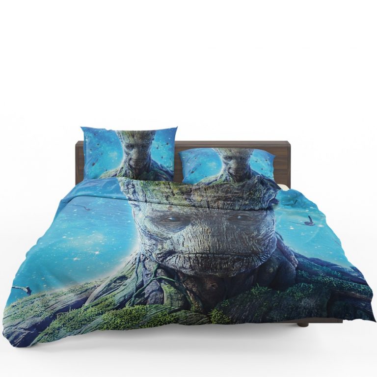 Guardians Of The Galaxy Movie Groot Bedding Set