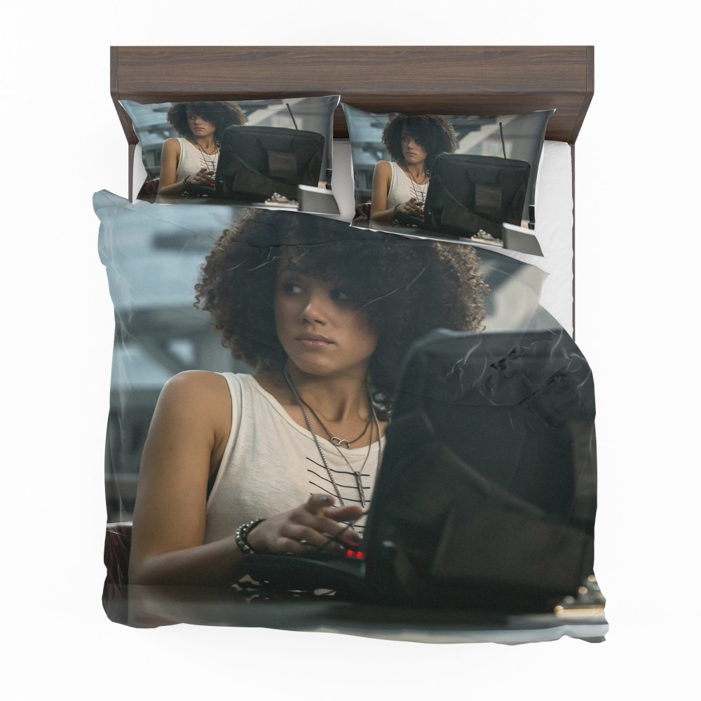 The Fate Of The Furious Movie Nathalie Emmanuel Ramsey Bedding Set
