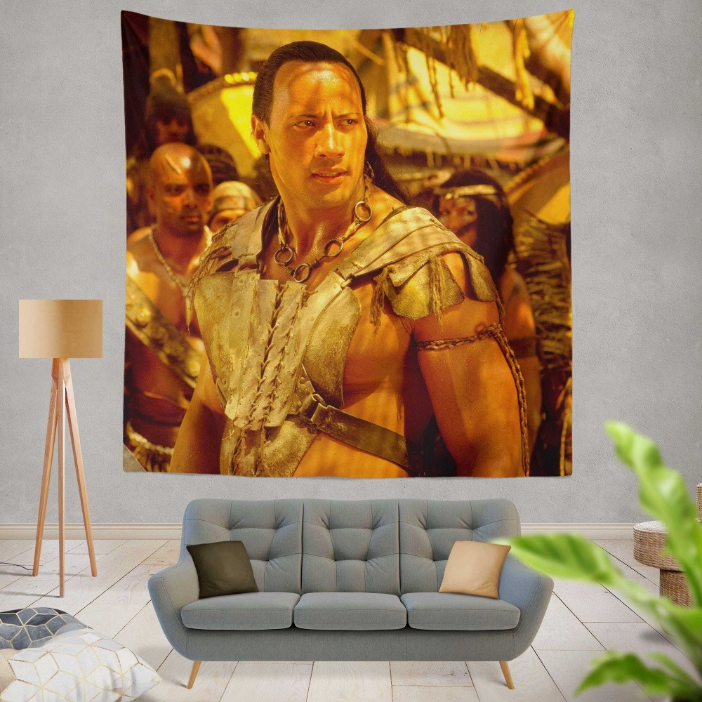 The Scorpion King Movie Dwayne Johnson Bedding Set