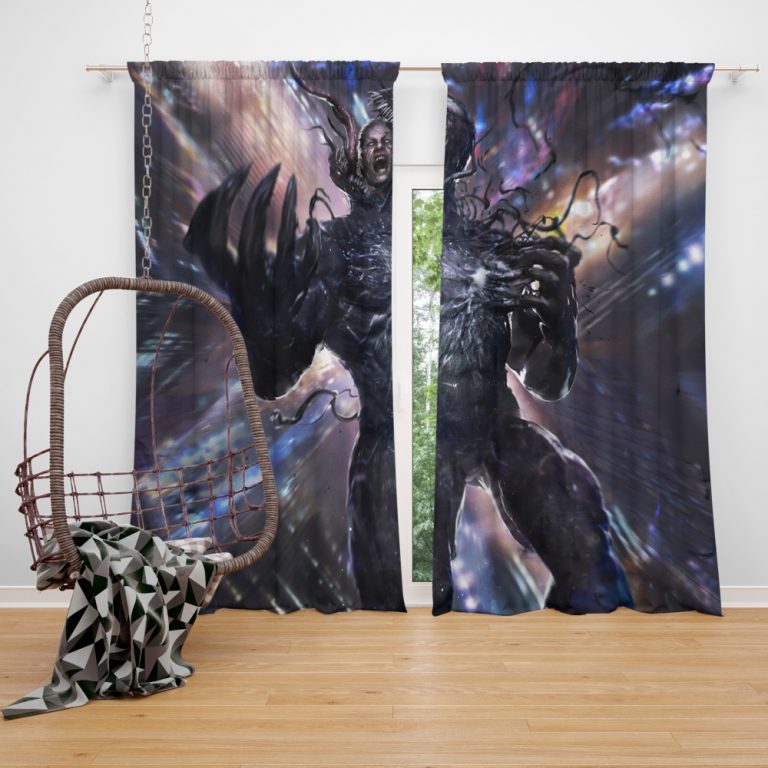Venom Movie Window Curtain