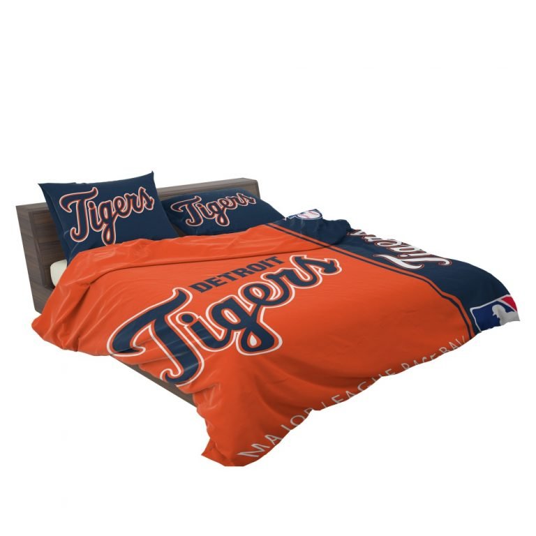 Detroit Tigers MLB Baseball American League Bedding Set