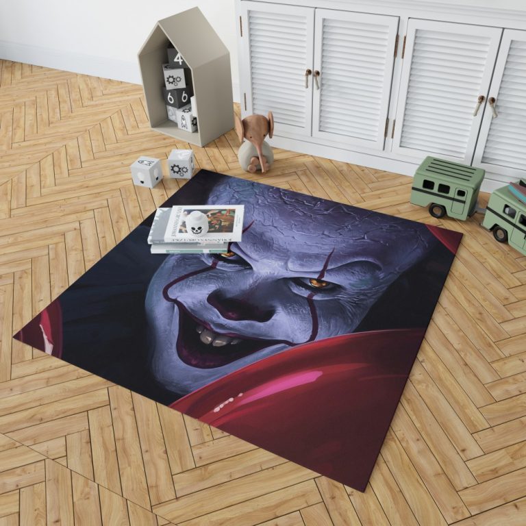 It 2017 Movie Creepy Pennywise Bedroom Living Room Floor Carpet Rug