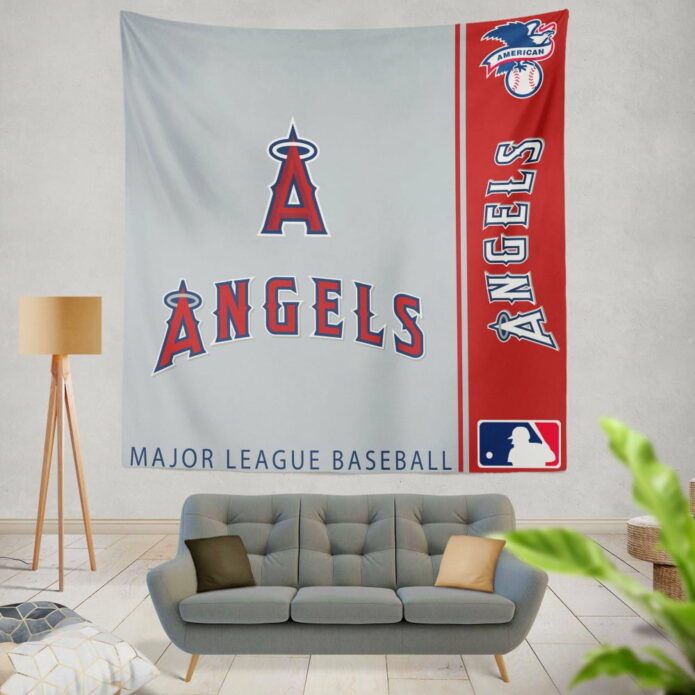 Los Angeles Angels MLB Baseball American League Bedding Set
