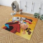 The Peanuts Animation Movie Bedroom Living Room Floor Carpet Rug