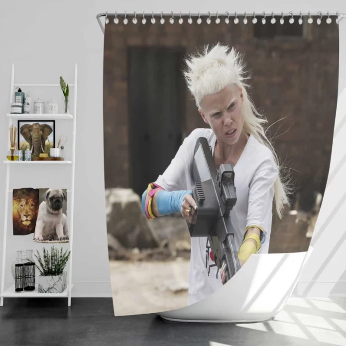 Chappie Movie Yo-Landi Yolandi Visser Bath Shower Curtain