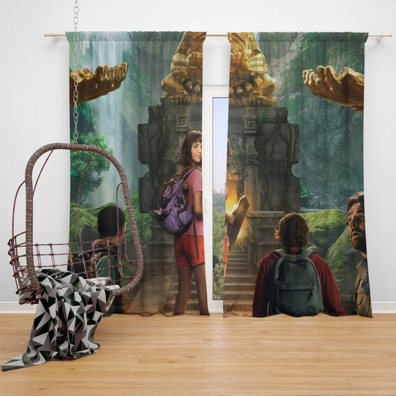 Dora And The Lost City Of Gold Movie Isabela Merced Window Curtain