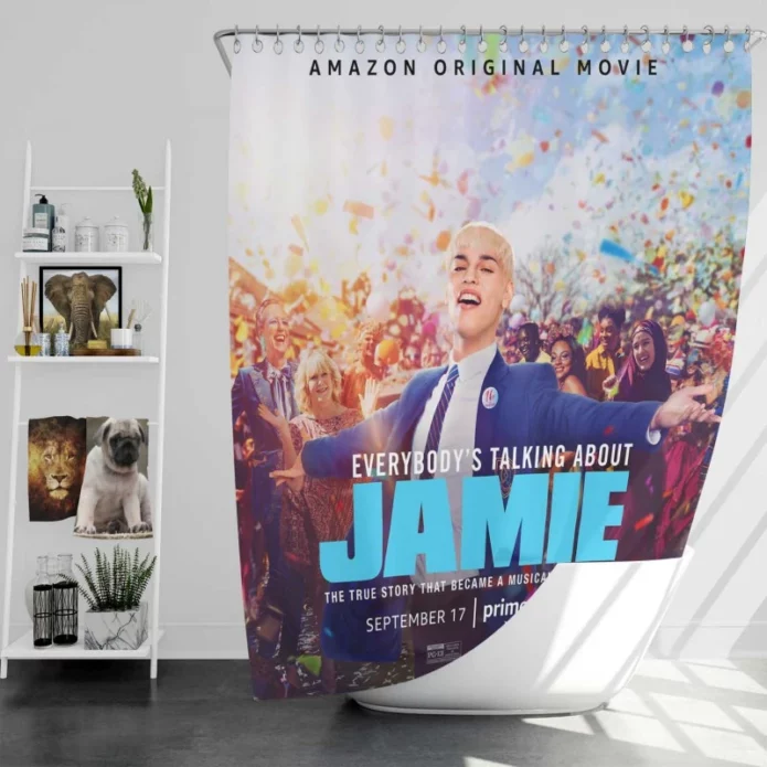Everybodys Talking About Jamie Movie Frackles Max Harwood Bath Shower ...
