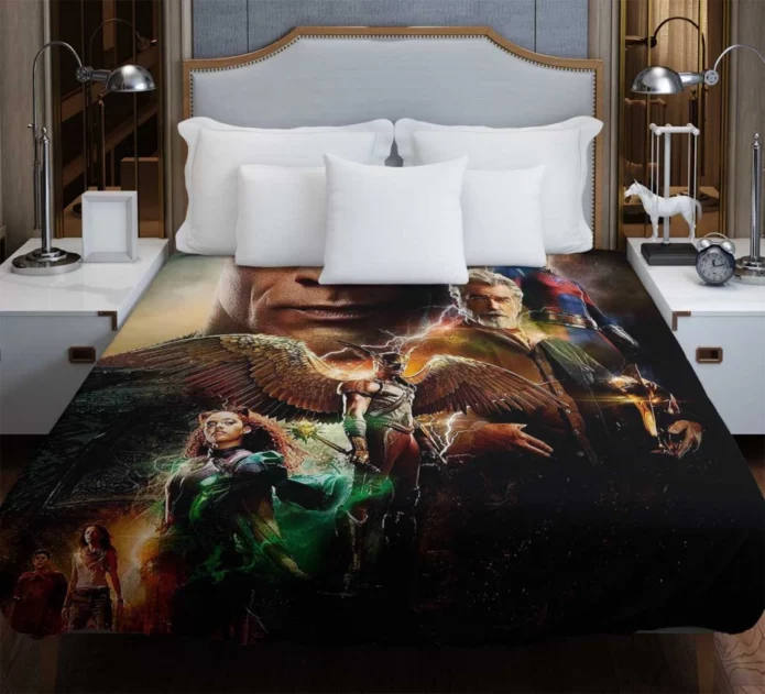 Black Adam DC Comics American Superhero Film Duvet Cover