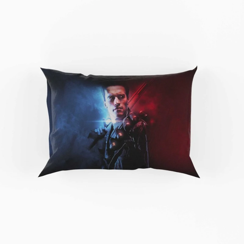 Terminator 2 Judgment Day Movie Arnold Schwarzenegger Pillow Case