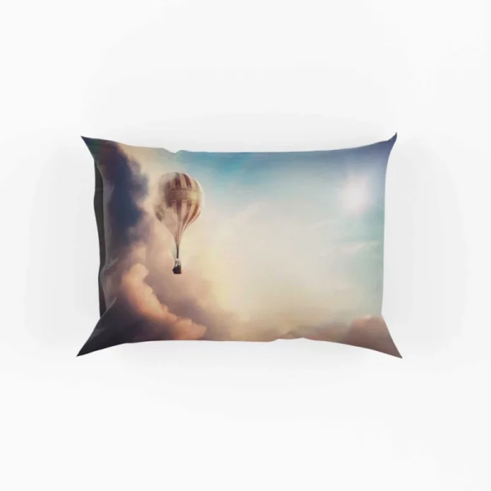 The Aeronauts Movie Hot Air Balloon Pillow Case