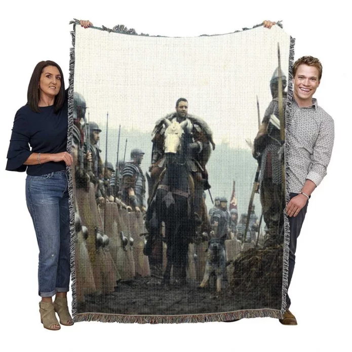 Gladiator Movie Russell Crowe Woven Blanket