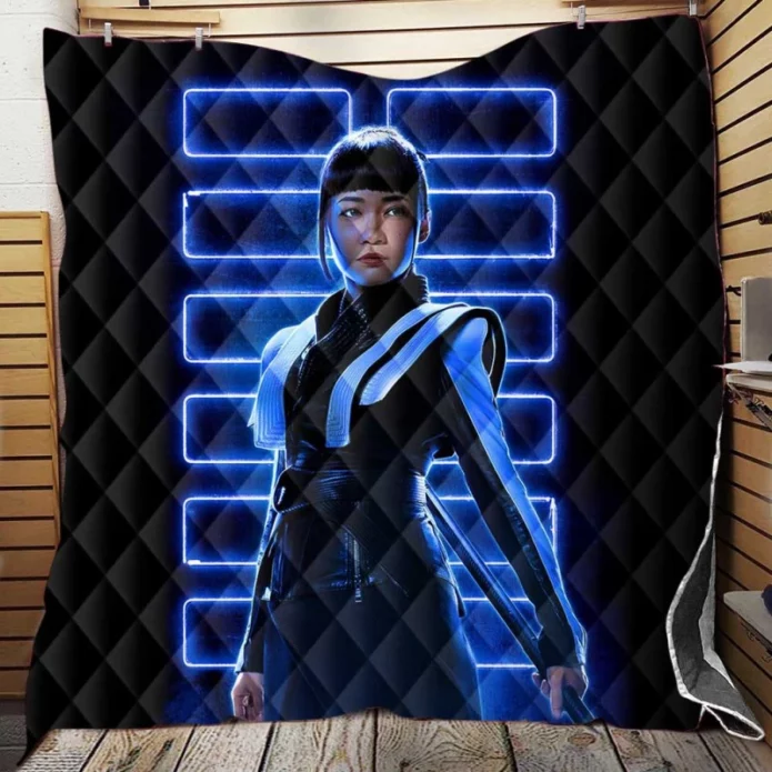 Haruka Abe As Akiko In Snake Eyes Movie Haruka Abe Akiko Quilt Blanket
