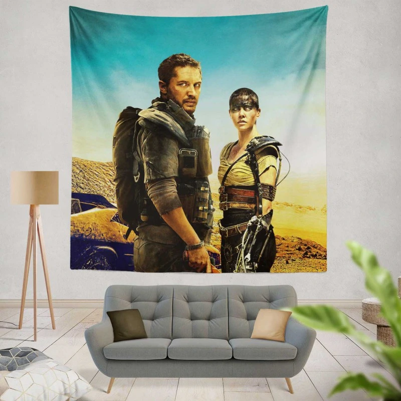 Mad Max Fury Road Movie Max Rockatansky Wall Hanging Tapestry