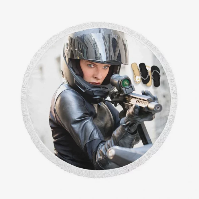 Mission Impossible Fallout Movie Ilsa Faust Rebecca Ferguson Round ...
