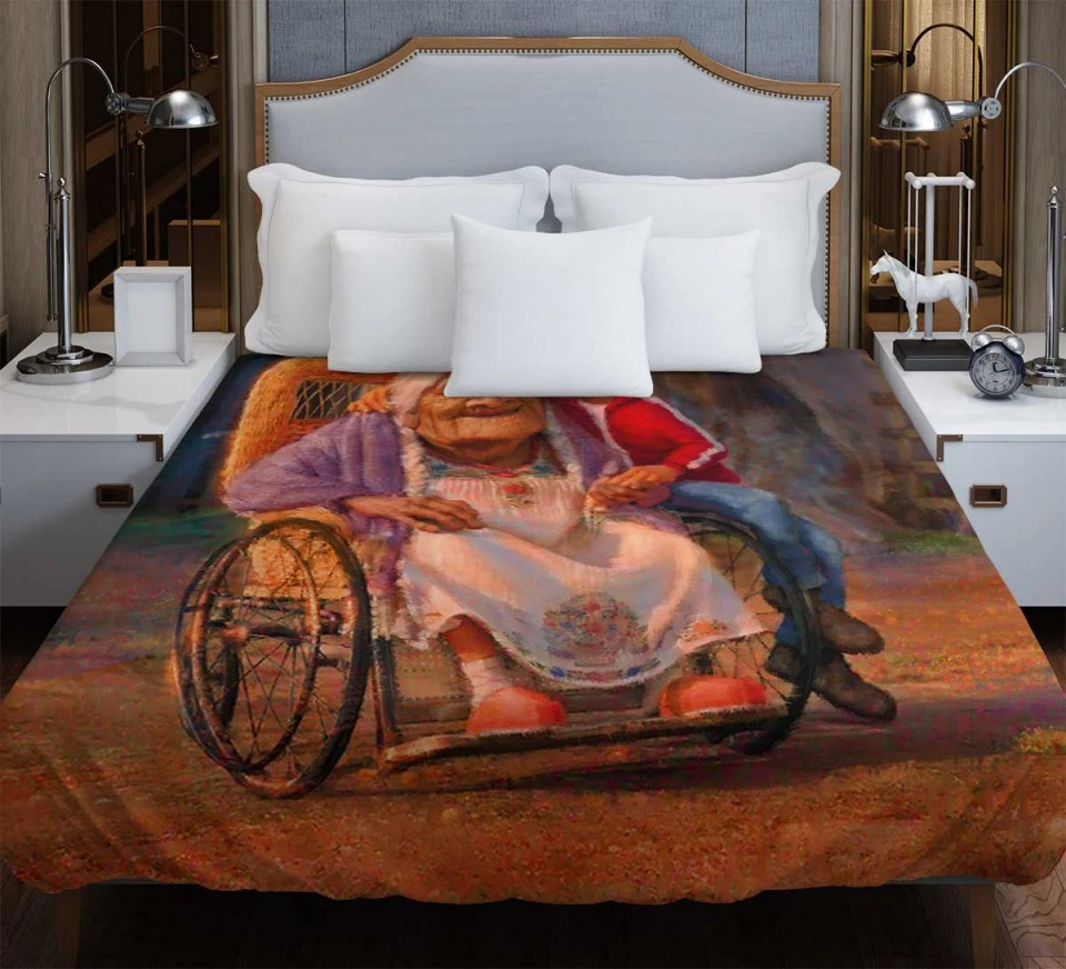 Pixars Coco Movie Mama Coco Duvet Cover