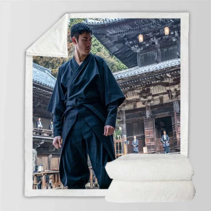 Snake Eyes GI Joe Origins Movie Henry Golding Sherpa Fleece Blanket