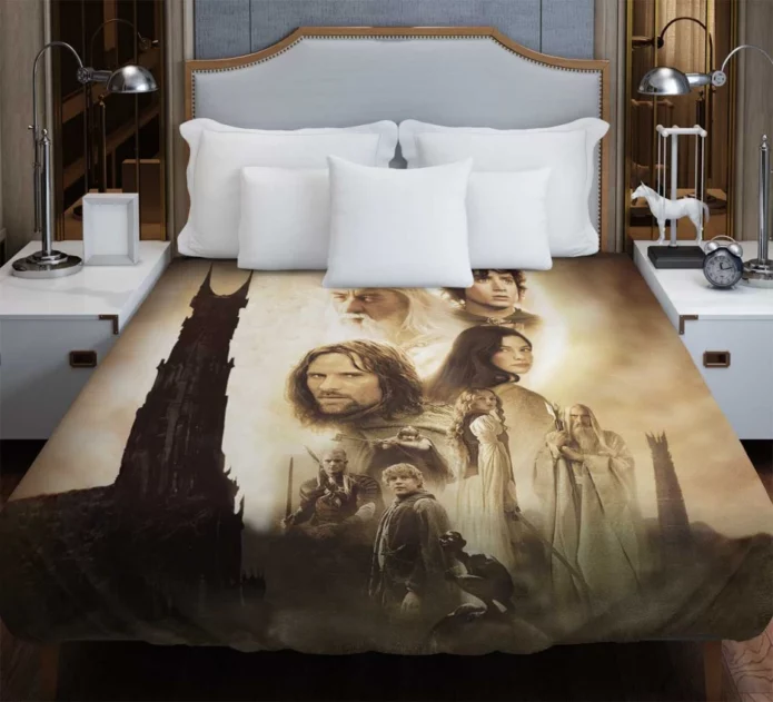 The Lord Of The Rings The Two Towers Movie Duvet Cover