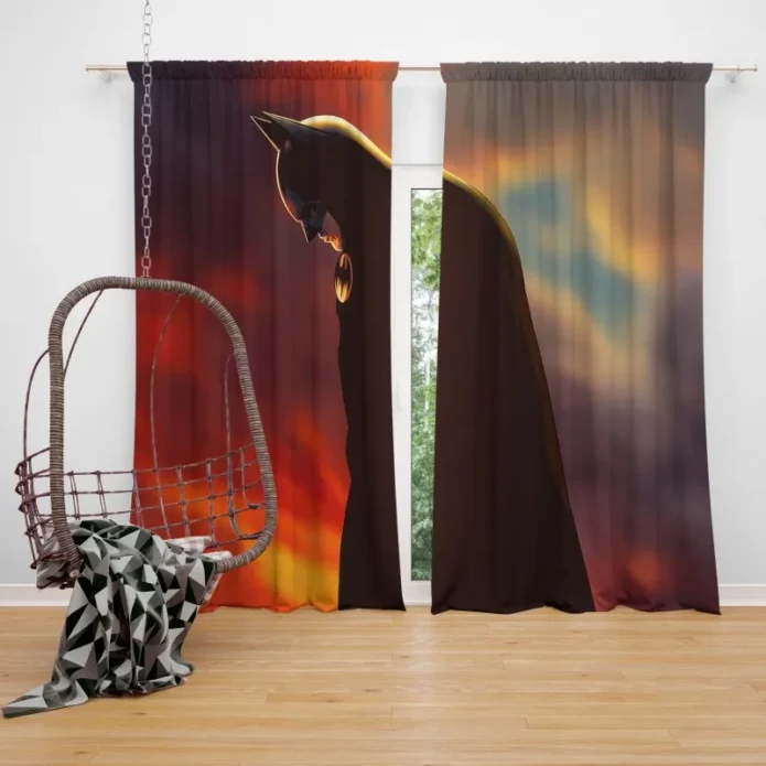 Batman Begins Homage For The Flash Window Curtain