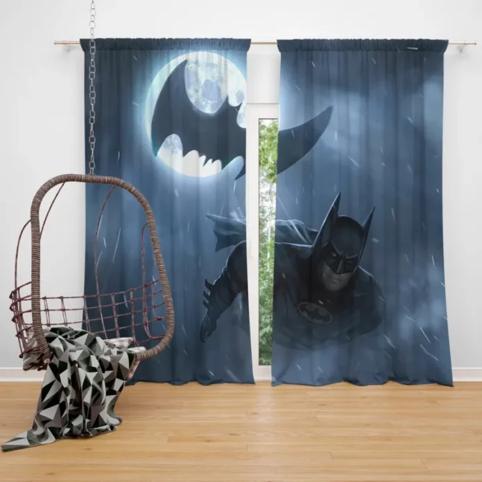 Batman Cape Is A Flash Window Curtain