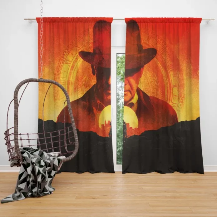 Haunted Mansion Spirits Unleashed Window Curtain