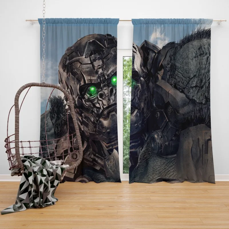 Optimus Primal Rise Of The Maximals Window Curtain