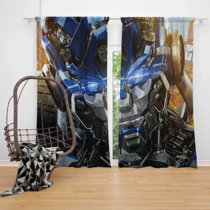 Transformers Rise Of The Beasts Evolution Unleashed Window Curtain