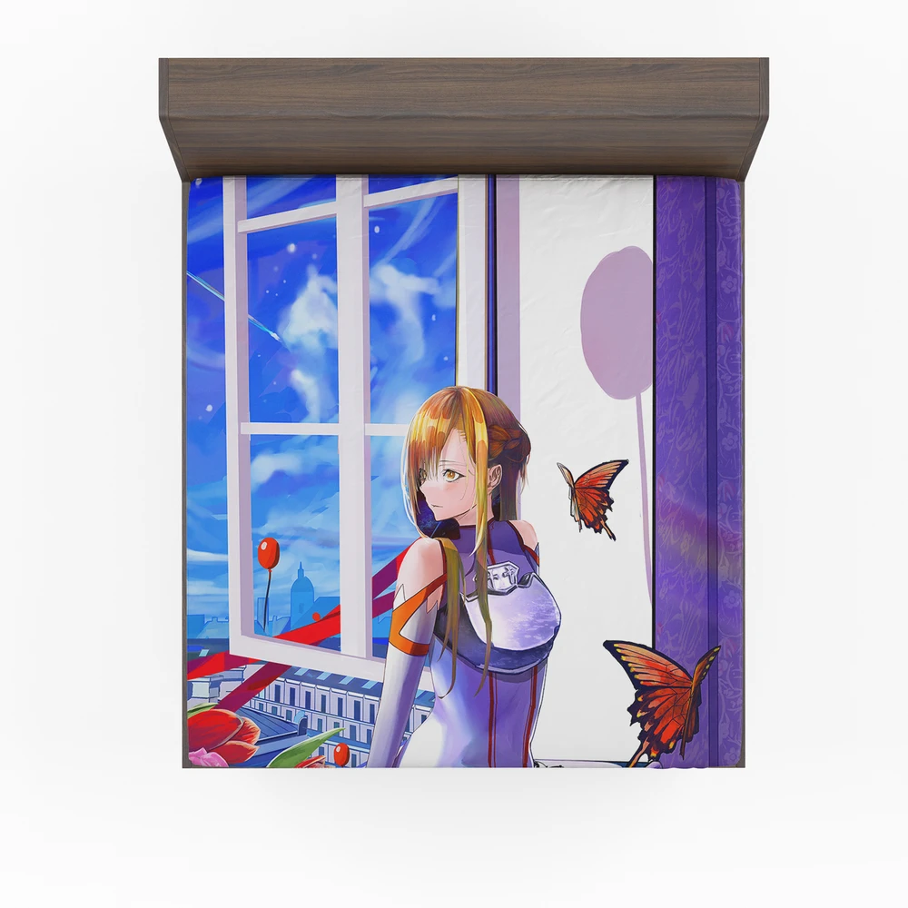 Asuna Quest Sword Art Online Odyssey Anime Fitted Sheet